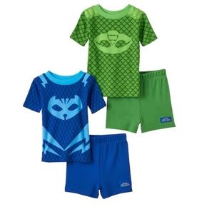 PJ Masks | Pajamas | Pj Masks Catboy Gekko 4pc Pajama Set Nwt | Poshmark